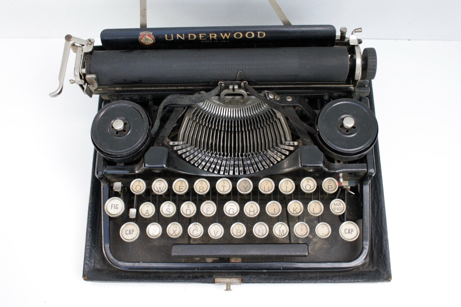 Antique Underwood Typewriter 1920s Christmas In July Sale Antique Underwood Typewriter 1920s Christmas In July Sale