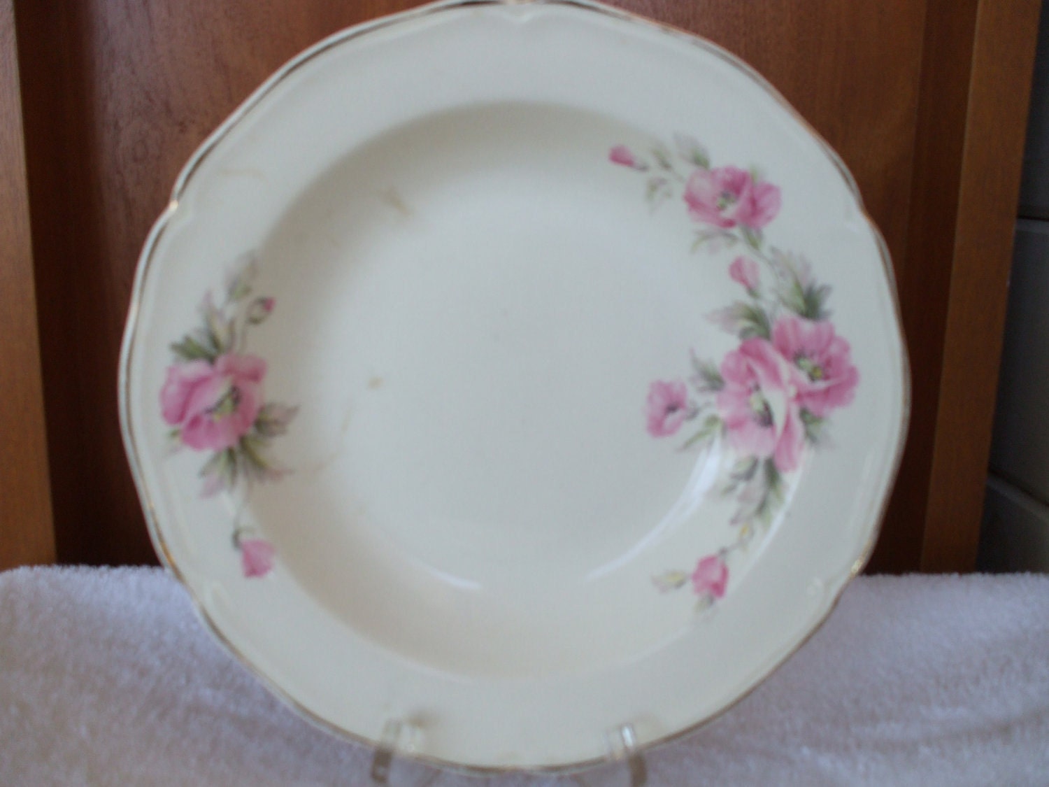 semi vitreous Edwin M. Knowles China Bowl Cereal Fruit