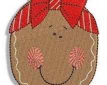 Unique gingerbread face related items | Etsy