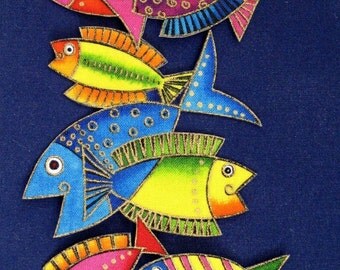 Laurel burch fish | Etsy
