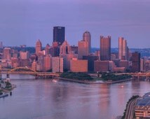 Unique pittsburgh art related items | Etsy