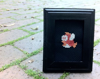 Super Mario Bros 2 Toad Cross Stitch by MadameMeowMeow on Etsy