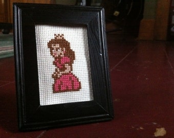Super Mario Bros 2 Toad Cross Stitch by MadameMeowMeow on Etsy