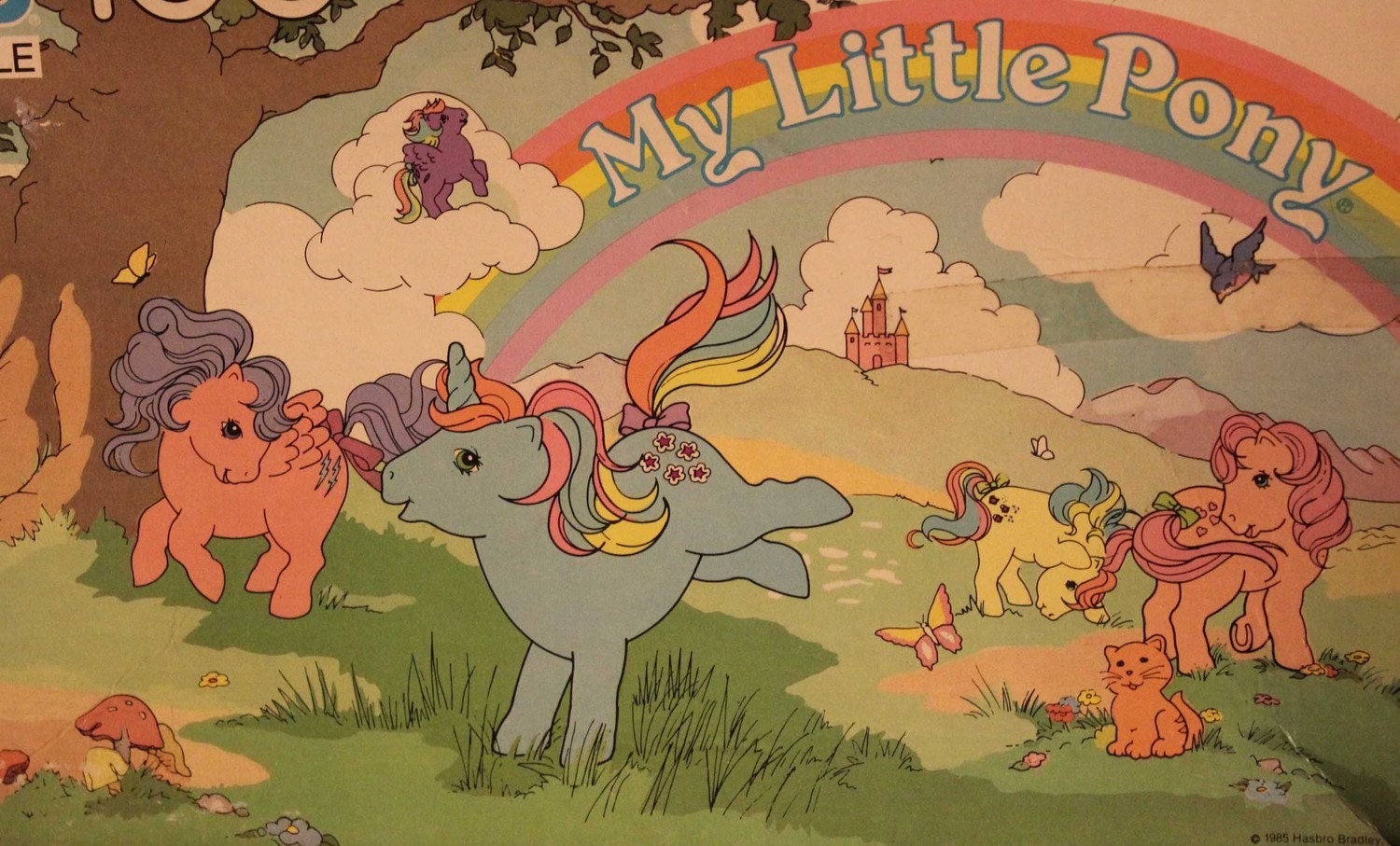 Vintage 1985 My Little Pony 100 Piece Puzzle 11 x 16