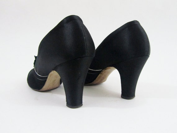 1920s Dress Shoes Vintage 20s Shoes in Black by 4birdsvintage