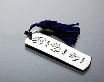 Footprint bookmark | Etsy