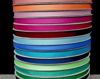 100 Assorted Pieces of Printed Grosgrain Ribbons for Alligator