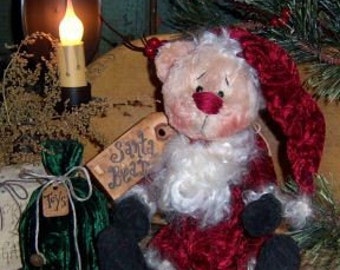 Patti's Ratties Primitive Christmas Snowman Mouse by pattisratties