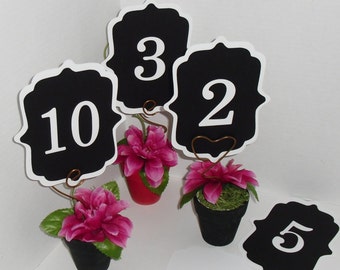 Popular items for custom table numbers on Etsy