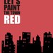Paint the Town Red Wall Art Printable 8x10 by FebruaryLane