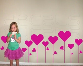 LOVE POP ART wall decal Interior wall decor by by decalsmurals