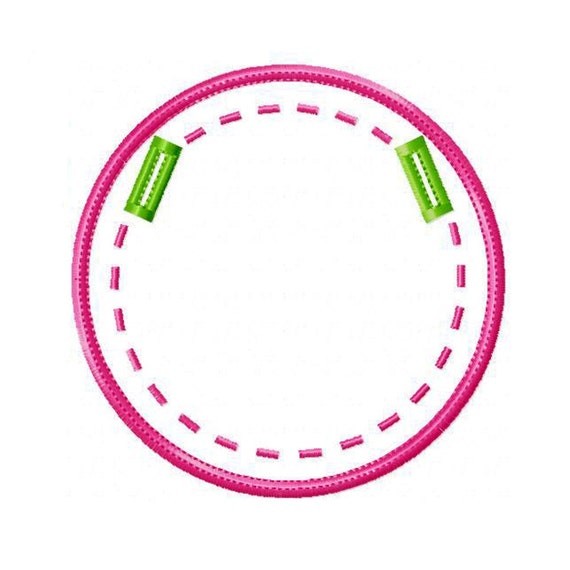 Perfectly Round Banner In The Hoop Banners by BigDreamsEmbroidery