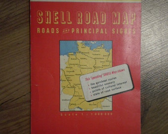 Vintage road maps | Etsy