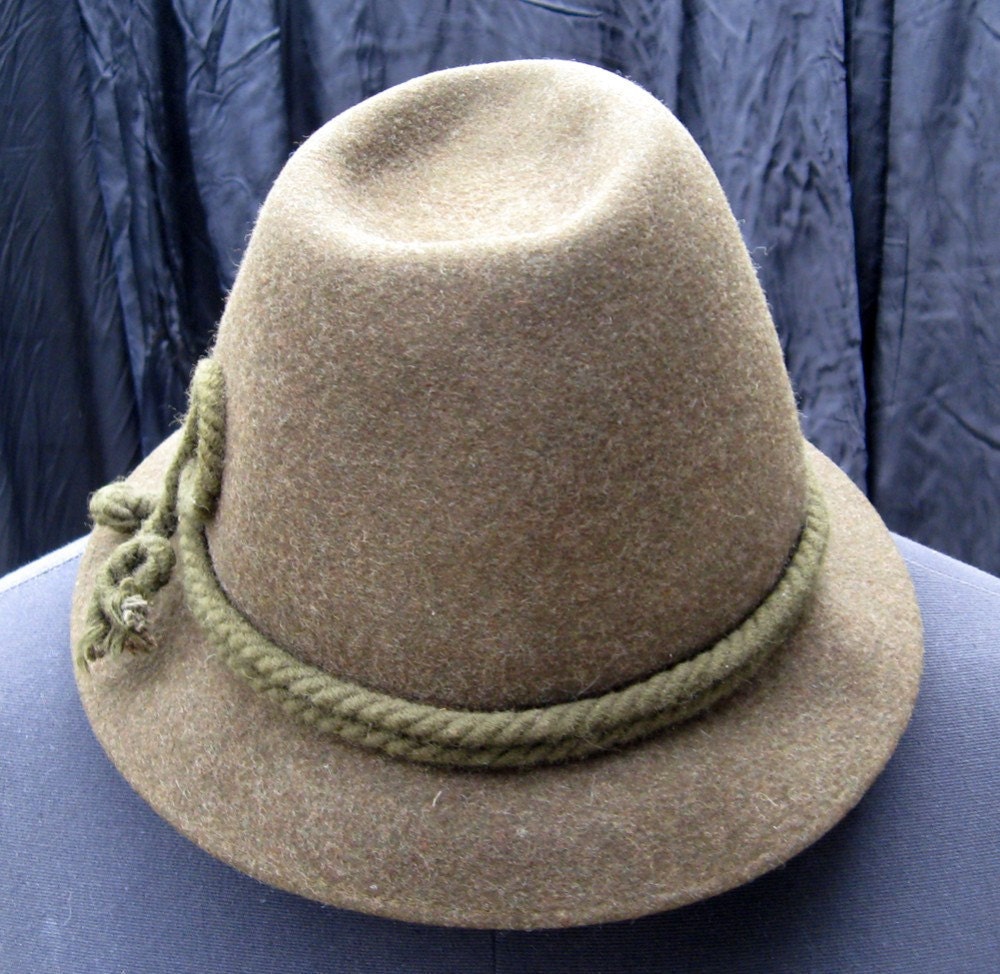 Swiss Alpine Hat Mountaineers Hat Lurati Label Made in