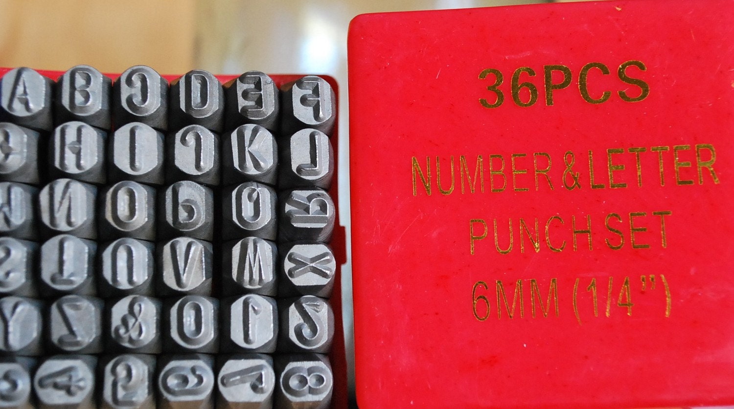 Metal Stamp Set-Metal Stamping Kit in Basic by metalsupplychick