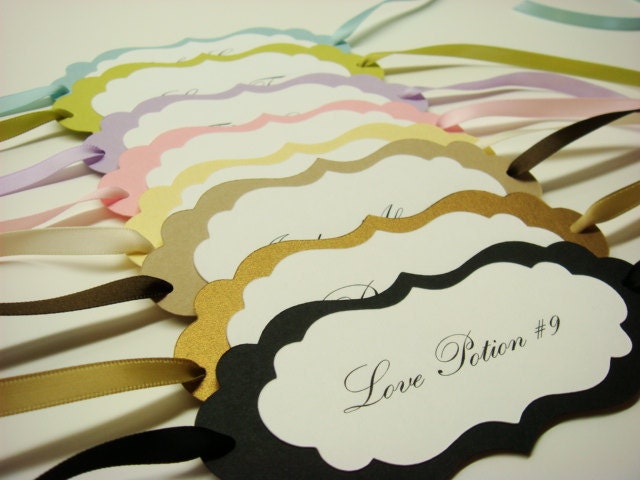 Buffet Name Tags Design