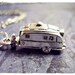 Silver RV Camper Necklace Silver Pewter RV by EvelynMaeCreations