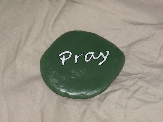 Prayer Rock / Prayer Stone with Poem