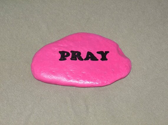 Prayer Rock / Prayer Stone with Poem