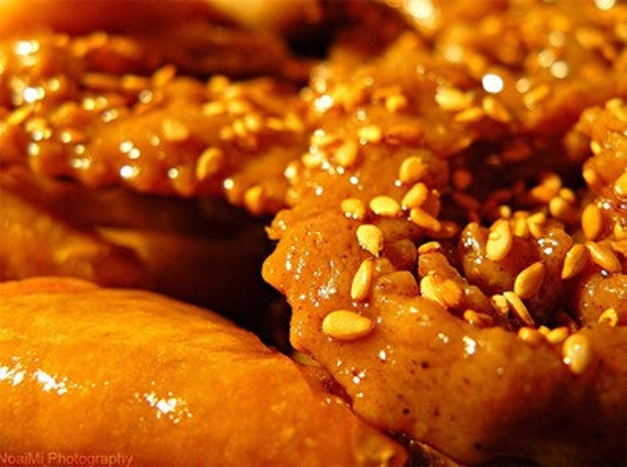 Ramadan Special Moroccan Cookies with Honey and Sesame