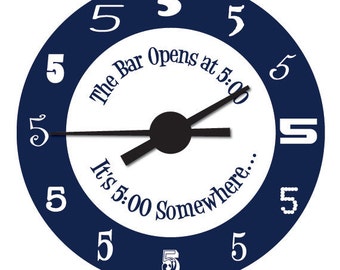 Large Wall Clock Vinyl Wall Decal Clock Kit with Extra Large