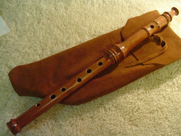 Heritage Music Keyless Irish Folk Flute Cherry Wood with