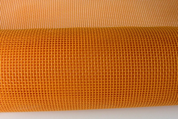 Gold Vinyl Mesh Polyester Mesh Pet Screen Fabric 36