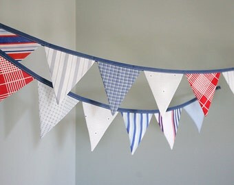 Nautical flag banner | Etsy