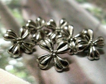 Metal Buttons Silver Ball Shank Metal Buttons 0.31 by Lyanwood