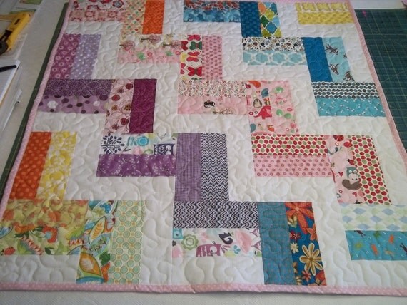 Zig Zag Quilt Pattern Tutorial w photos Fast Fun Easy by beffie48