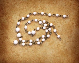 White chain link | Etsy