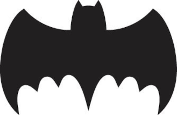 6 1966 Batmobile Emblem Vinyl Decal by thewarped923 on Etsy
