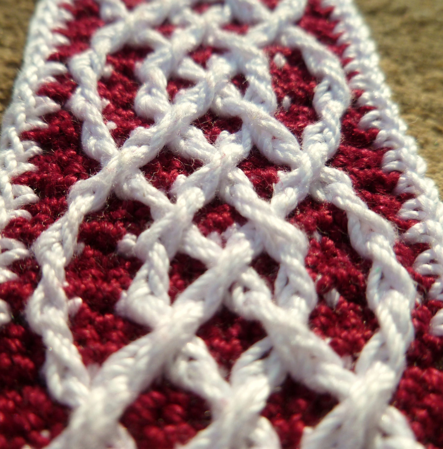 Crochet Weave Braid Pattern