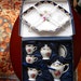 Mini Tea Set 10 Piece Adeline Collection by LaTrouvaille on Etsy