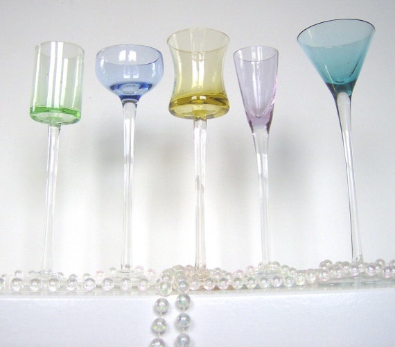 Long Stemmed Shot Glasses