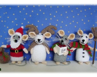 Primitive Sitting Mice PATTERN