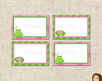 Unique frog labels related items | Etsy