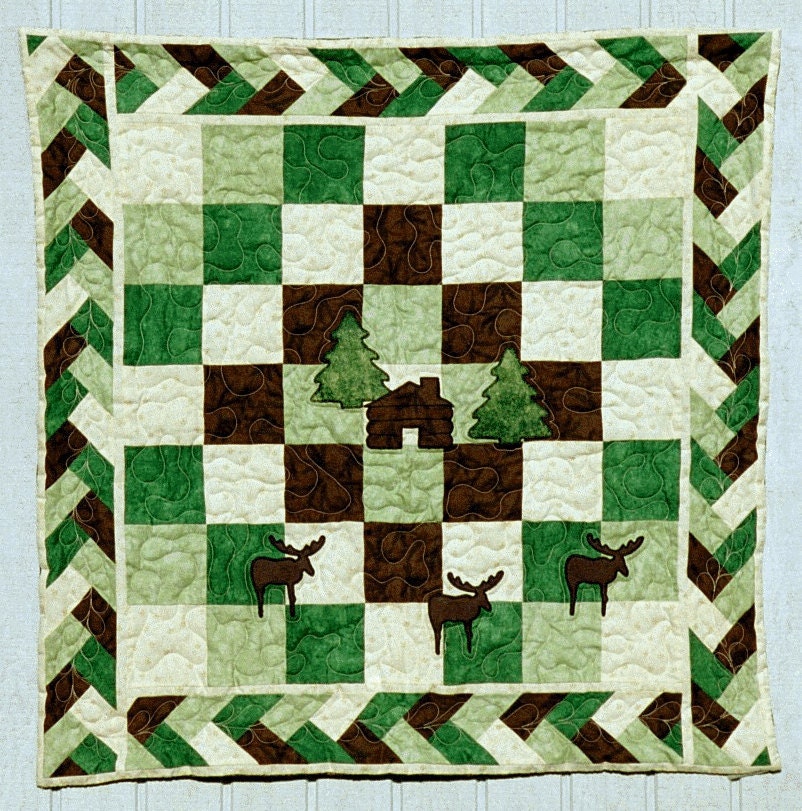 Moose Crossing Quilt Pattern