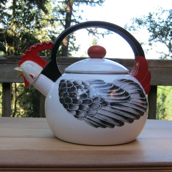 Whistling Chicken-Hen Tea Kettle Made in Taiwan