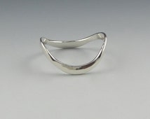 Popular items for curved ring on Etsy