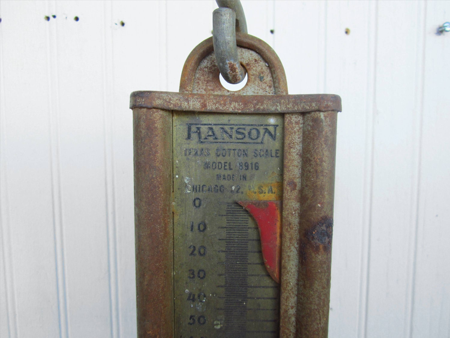 Vintage Cotton Scale Manufactured By The Hanson Company