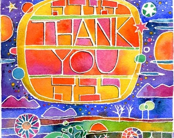 Hebrew thank you | Etsy