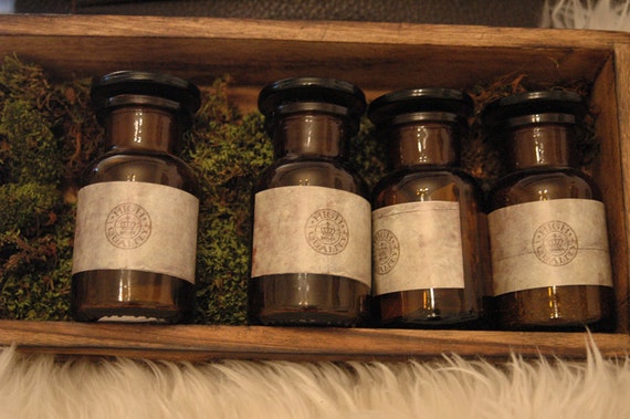 Items similar to Medieval / Vintage Poison Digital Label on Etsy