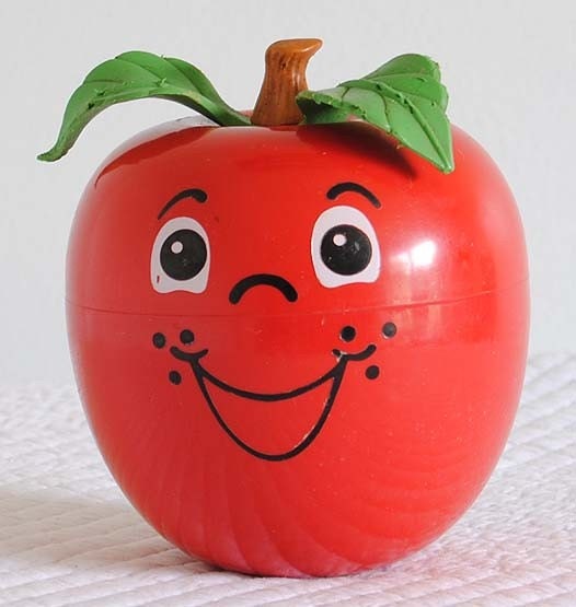Fisher Price Happy Apple Toy 1972