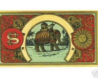 Unique trunk label related items | Etsy