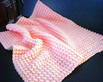 Puff stitch afghan | Etsy