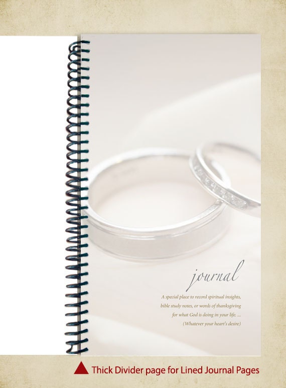 Prayer Journal Personalized Praying Couple by IntegrityGraphics