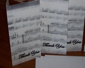 Music thank you | Etsy