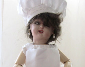 Items similar to Authentic Antique early homemade Bleuette doll Jester ...