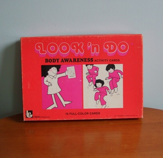 Look n Do Body Awareness Activity Cards Trend Enterprises
